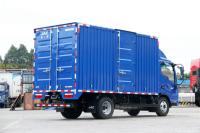 China Logistics And Transportation 4x2 JAC Cargo Van Box Truck With 2 Ton 3 Tons Loading Capacity for sale
