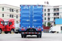 China Logistics And Transportation 4x2 JAC Cargo Van Box Truck With 2 Ton 3 Tons Loading Capacity for sale