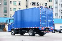China Logistics And Transportation 4x2 JAC Cargo Van Box Truck With 2 Ton 3 Tons Loading Capacity for sale
