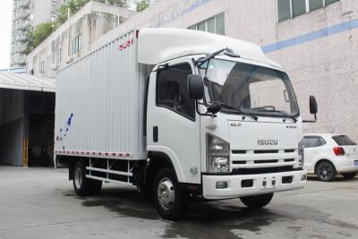 China Isuzu KV100 115hp 2 Ton 3 Ton Light Cargo Box Van Truck GVW 3500kg 4x2 Diesel for sale