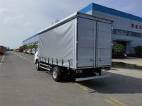 China Isuzu KV100 115hp 3 Ton Tarpaulin Truck GVW 6350kg Light Cargo Box Van 4x2 Diesel for sale