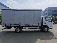 China Isuzu KV100 115hp 3 Ton Tarpaulin Truck GVW 6350kg Light Cargo Box Van 4x2 Diesel for sale