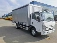 China Isuzu KV100 115hp 3 Ton Tarpaulin Truck GVW 6350kg Light Cargo Box Van 4x2 Diesel for sale