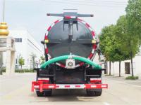 China 4x2 Dongfeng 8 cbm Sewage Suction Truck 10000L Water Tank 135hp Diesel for sale