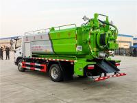 China Dongfeng 4x2 10000 Liters Vacuum Sewage Suction and Cleaning Truck with Water Tank for sale