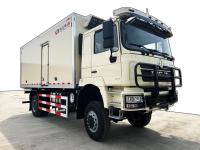 China SHACMAN F3000 15 Ton 4x4 Off-Road Refrigerated Van Truck 300hp for sale