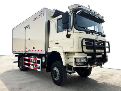 China SHACMAN F3000 15 Ton 4x4 Off-Road Refrigerated Van Truck 300hp for sale