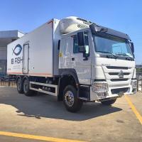 China SINOTRUK HOWO 6x4 20-25 Ton Refrigerator Truck 10 Wheel 340HP Refrigeration Unit for sale