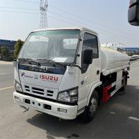 China ISUZU 4x2 5000 Liters Water Tank Truck 120HP Diesel Carbon Steel Tank for sale