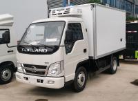 China Foton Forland 2 Ton Diesel Refrigerated Truck 3120mm Box Cold Room Van for sale
