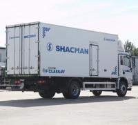 China SHACMAN 4x2 12-15 Ton Thermo King Refrigerated Truck 210HP for Frozen Meat Fish Delivery for sale