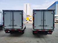 China FOTON 1-2 Ton Right Hand Drive Mini Freezer Box Truck 2700mm Refrigerated Van for sale