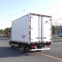 China SHACMAN K1 4x2 150HP Automatic Gearbox Small Refrigerated Truck with CARRIER Cooling Unit 4080x2100x2100mm for sale