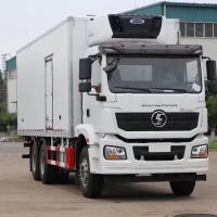 China SHACMAN 25 Ton 6x4 Refrigerator Truck 9m Box LHD RHD 340hp Euro 2 for sale