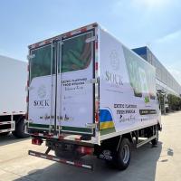 China SINOTRUK HOWO 4x2 3-5 Ton Small Frozen Food Delivery Truck 4m Freezer Box for sale