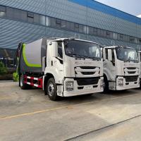 China ISUZU GIGA 240hp 16 Cubic Garbage Compactor Truck Manual Gearbox Euro 6 for sale