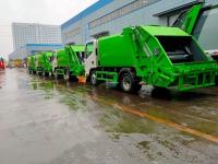 China JAC 5cbm Garbage Compactor Truck Euro 2 Diesel 92hp 4x2 Left Hand Drive for sale