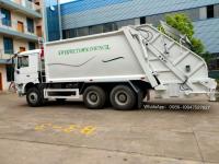 China SHACMAN 15 Ton 6x4 Garbage Compactor Truck 22 CBM Hydraulic Lifter for sale