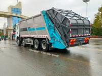 China SHACMAN 8x4 30m3 Garbage Compactor Truck 12 Wheeler Refuse Compactor 350hp for sale