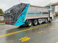 China SHACMAN 8x4 30m3 Garbage Compactor Truck 12 Wheeler Refuse Compactor 350hp for sale