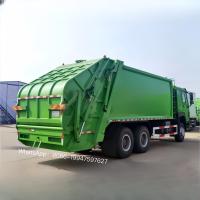 China 6x4 Right Hand Drive HOWO 20-22cbm Garbage Compactor Truck 340hp Euro 2 for sale