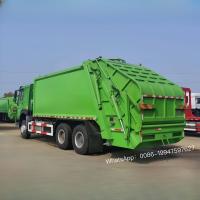 China 6x4 Right Hand Drive HOWO 20-22cbm Garbage Compactor Truck 340hp Euro 2 for sale