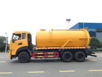 China Dongfeng 6x4 15000 Liters Sewage Suction Truck with 375HP Engine for sale