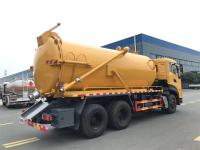 China Dongfeng 6x4 15000 Liters Sewage Suction Truck with 375HP Engine for sale