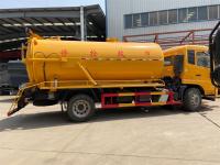 China 4x2 Dongfeng 10 cbm Sewage Suction Truck 190HP Diesel Vacuum Tanker for sale