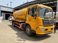 China 4x2 Dongfeng 10 cbm Sewage Suction Truck 190HP Diesel Vacuum Tanker for sale