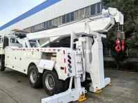China 20 Ton 360 Degree Continuous Rotation Rotator Wrecker Tow Truck with Dual 10 Ton Winches for sale
