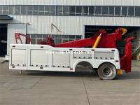 China 40 Tons Heavy Duty 3 Stage Boom Integrated Wrecker Tow Truck Body 111000 lbs for sale
