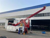 China 40 Tons Heavy Duty 3 Stage Boom Integrated Wrecker Tow Truck Body 111000 lbs for sale