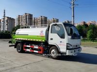 China ISUZU NPR 4000L Water Tanker Truck 4x2 New Japan Water Sprinkler 98hp for sale
