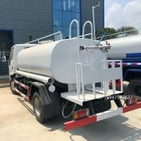 China ISUZU 100P 4000L Carbon Steel Water Tanker Sprinkler Truck 4x2 98hp for sale