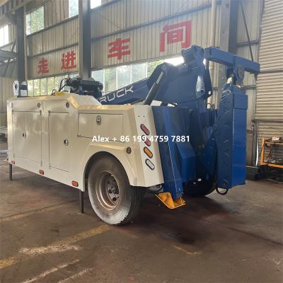 China 10 Ton Integrated Wrecker Body Tow Truck Underlift 22,200 lb Capacity for sale