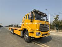 China 15 Ton 3 Phase Slide and Tilt Platform Wrecker Bed Equipment Transport Bed 9000mm for sale