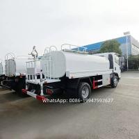 China New ISUZU KV100 5 Ton Water Tank Truck 4KH1CN6LB Engine 5000L Euro 6 for sale