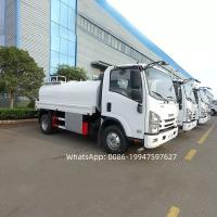 China New ISUZU KV100 5 Ton Water Tank Truck 4KH1CN6LB Engine 5000L Euro 6 for sale