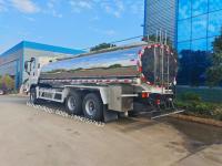 China ISUZU 6x4 20000L Stainless Steel Milk Tanker Truck 10 Wheels Euro 6 for sale