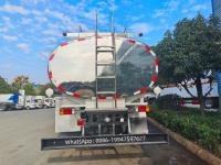 China ISUZU 6x4 20000L Stainless Steel Milk Tanker Truck 10 Wheels Euro 6 for sale