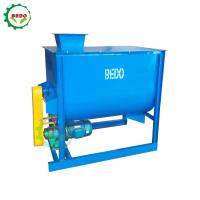 China Horizontal Fish Feed Machinery Mixer Animal Poultry Livestock Feed Mixer for sale