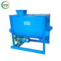 China Horizontal Fish Feed Machinery Mixer Animal Poultry Livestock Feed Mixer for sale