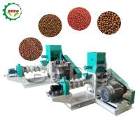 China Floating Fish Feed Pellet Making Extruder Machinery Sinking Shrimp Fish Feed Production Equipment for sale