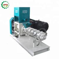 China 380V 50HZ 3 Phase Fish Feed Machinery Poultry Farm Soybean Meal Extruder for sale