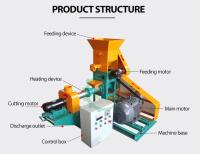 China Pet Fish Food Processing Machines Fish Food Making Pellet Manual Machine Trade Fish Farming Food Production Machine for sale