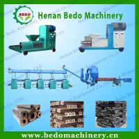 China 750kg 18.5kw Biomass Sawdust Briquette Charcoal Making Machine for sale