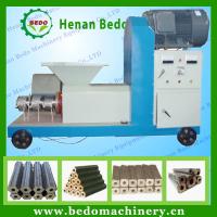 China 750kg 18.5kw Biomass Sawdust Briquette Charcoal Making Machine for sale
