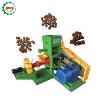 China Three Phase 380V 50HZ Kibble Dog Food Pellet Machine For Making Pet Food for sale