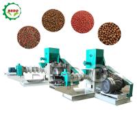 China Easy To Operate Animal Feed Making Machine Dry Pet Cat Dog Food Fish Feed Extruder for sale